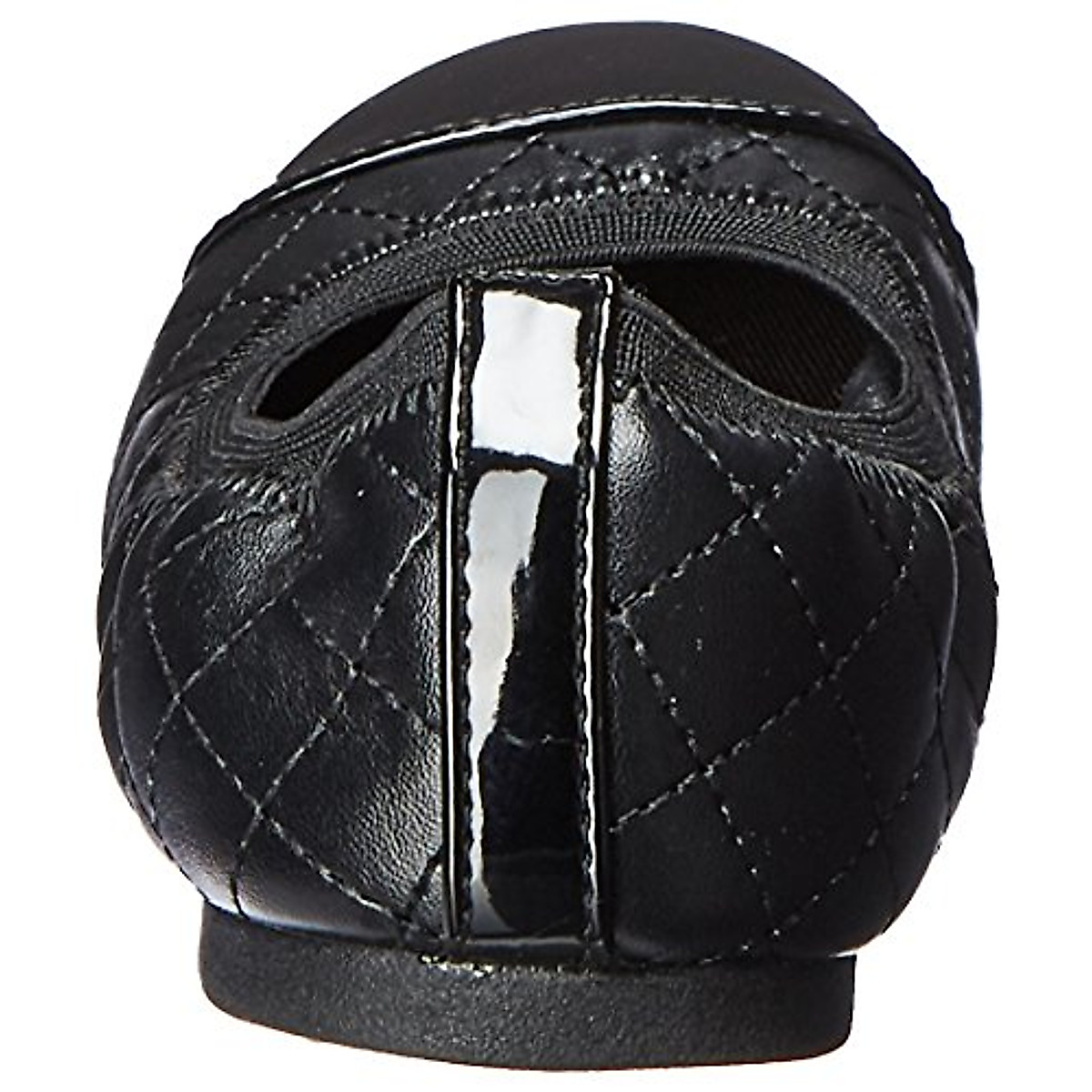 The Children's Place girls Bg Quilted Ballet Flat Sandal, Black - Ballet 2, 3 Big Kid US