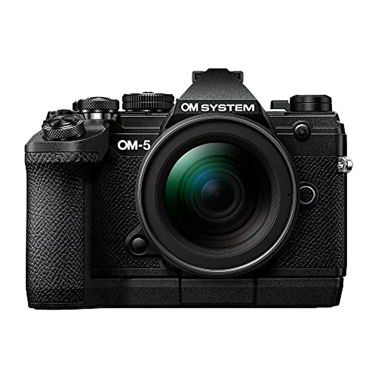OM System OM-5 Black Micro Four Thirds System Camera M.Zuiko Digital ED 12-45mm F4.0 PRO kit Outdoor Camera Weather Sealed Design 5-Axis Image Stabilization 50MP Handheld High Res Shot