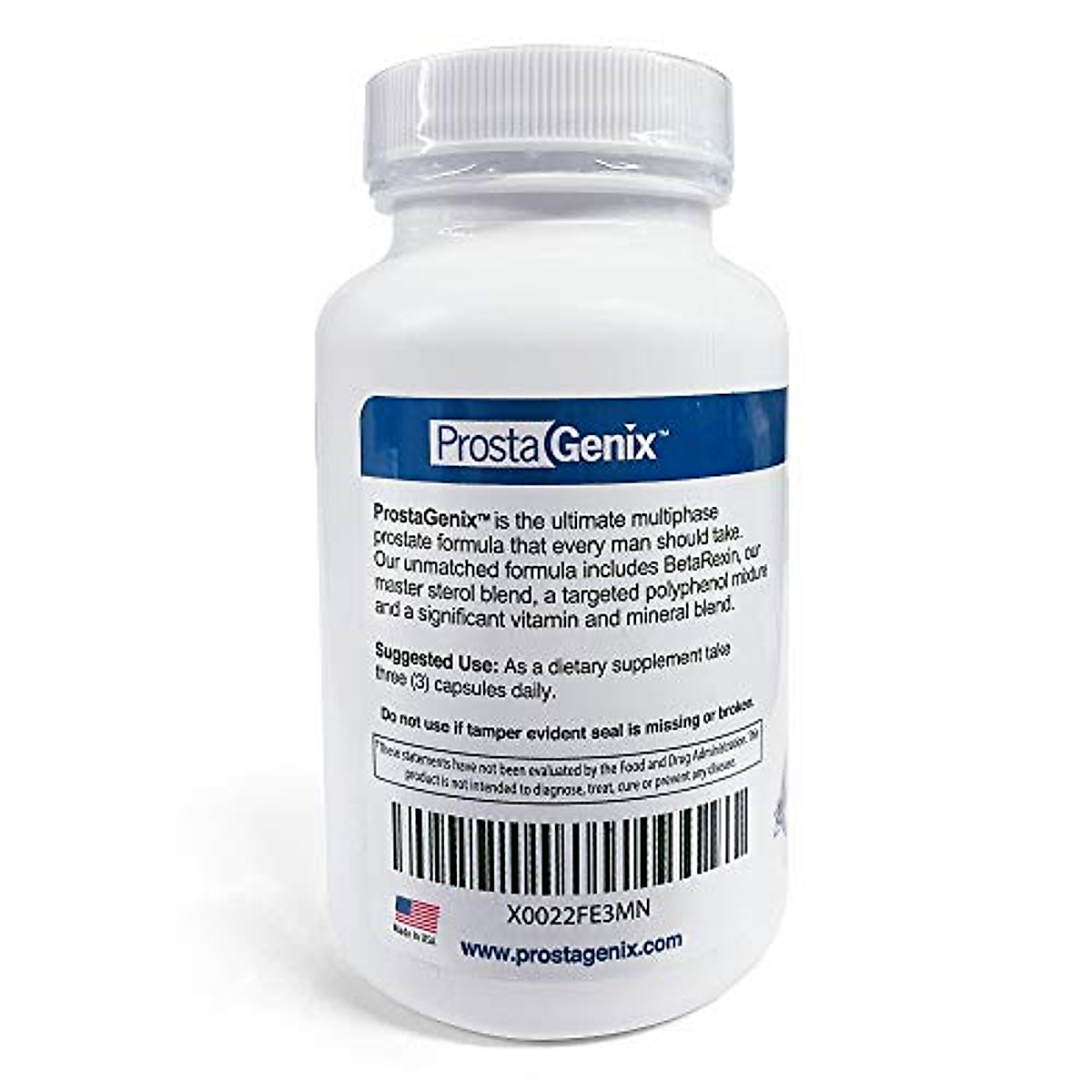ProstaGenix Multiphase Prostate Supplement-Featured on Larry King Investigative TV Show - Over 1 Million Sold -End Nighttime Bathroom Trips, Urgency, & More. 90 Capsules