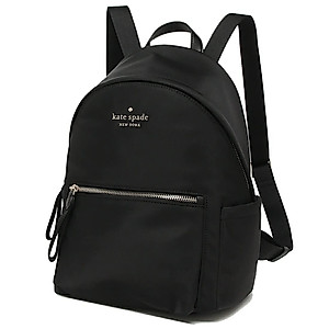 Kate Spade New York Chelsea Medium Nylon Backpack, Black