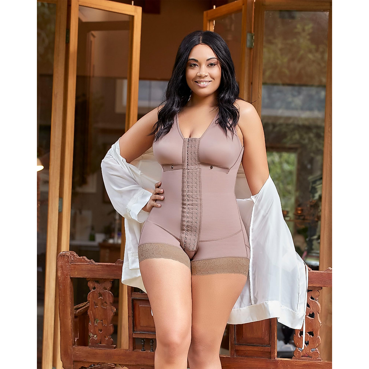 DELIÉ High Compression 086 Shapewear Tummy Control Fajas Colombianas Moldeadoras Extra Firm Shaper for Women