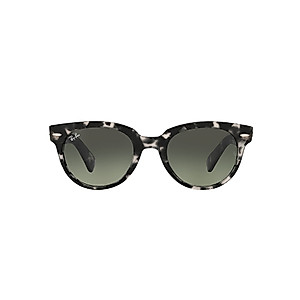 Ray-Ban RB2199 Orion Square Sunglasses, Grey Havana/Grey Gradient Dark Grey, 52 mm