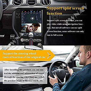 ZWNAV 13 inch Tesla Style Touch Screen Android 9 Radio for Ford F-150 F150 2009-2014 Car Stereo Replace GPS Navigation Upgrade Head Unit Video Multimedia Player Wireless Carplay