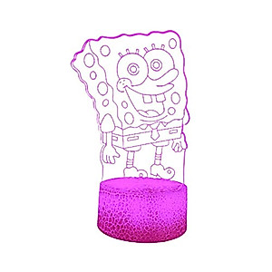 Z ZILLION CRAFT Night Light for Kids Bedroom. Remote Control Multi Color Mode 3D illusional lamp. Best Gift for Kids Birthday, Christmas. Easy use with USB Charging.