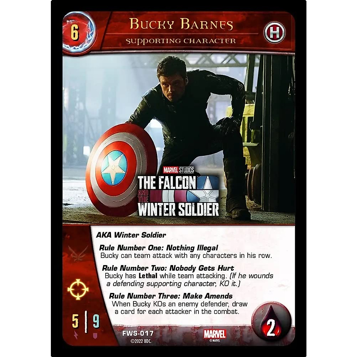 Upper Deck VS. System: The Falcon and The Winter Soldier