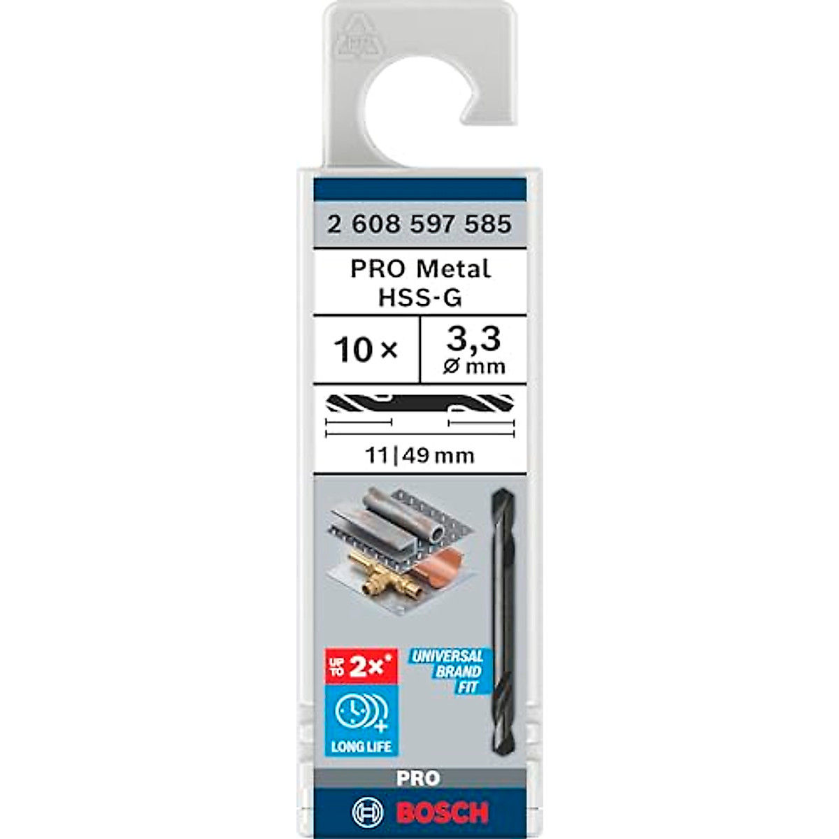 Bosch 2608597585 Double-Ended Drill bits