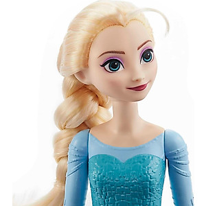 Mattel Disney Frozen Toys, Elsa Fashion Doll & Accessory with Signature Look, Inspired by the Movie