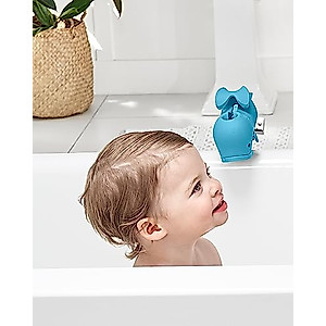 Skip Hop Baby Bath Spout Cover, Universal Fit, Moby, Blue