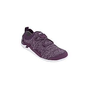 Xero Shoes Women's Oswego Knit Casual Shoe - Lightweight Zero Drop Barefoot Shoe, Vintage Violet, 6.5