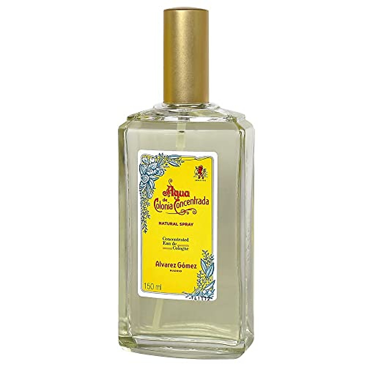 Alvarez Gomez Agua de Colonia Concentrated Eau de Cologne Spray, 5.0 Ounce