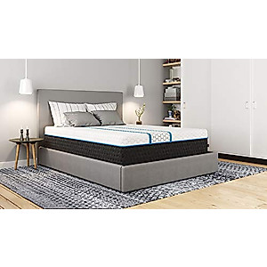 EquaLite Plus Copper Cooled Hybrid Mattress 12-inch, Queen, Firm