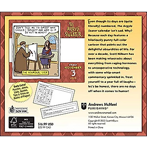 The Argyle Sweater 2023 Day-to-Day Calendar