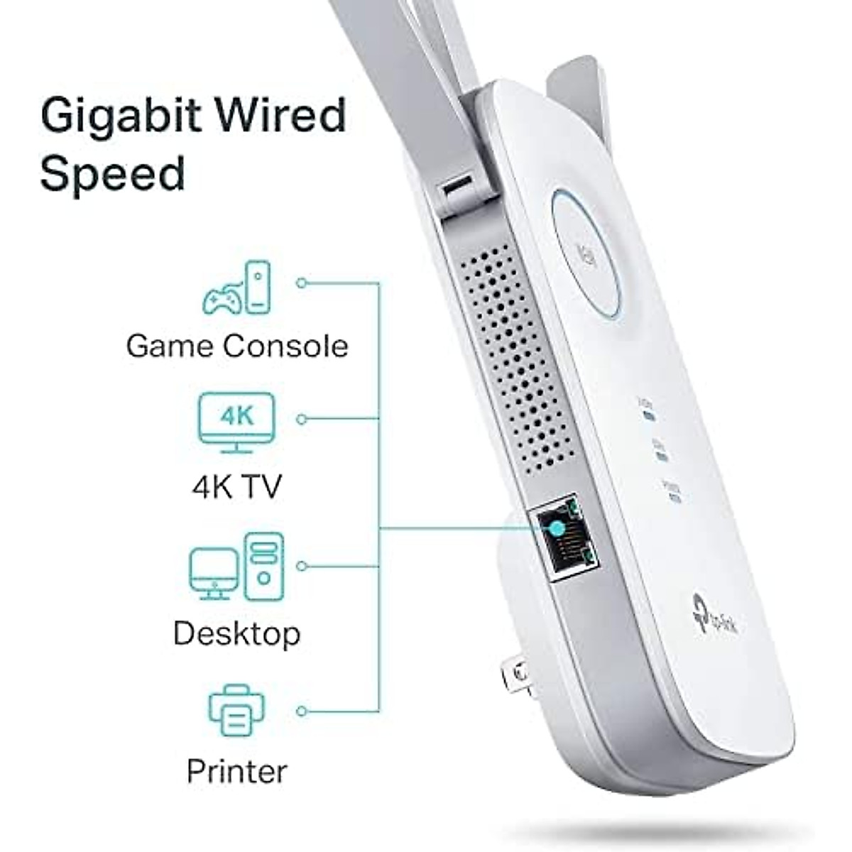 tp-link AC1750 WiFi Range Extender with High Speed Mode and Intelligent Signal Indicator (RE450) (Renewed)