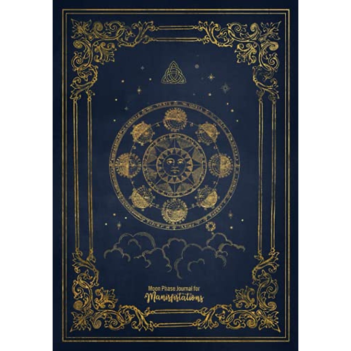 Moon Phase Journal for Manifestations for Pagans, Wiccans and Witches: A Guided Journaling Exercise for Each Lunar Cycle to Record Intents, Goals, Follow up on Rituals, Magic and Self-Reflection