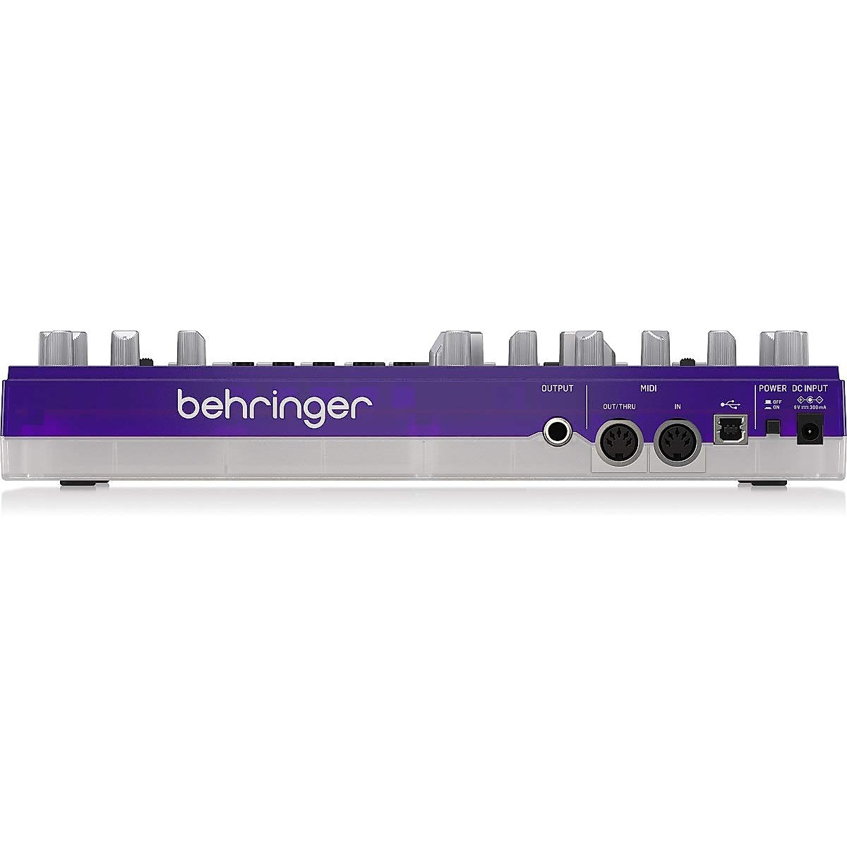 Behringer TD-3-GP Analog Bass Line Synthesizer with VCO, VCF, 16-Step Sequencer, Distortion Effects and 16-Voice Poly Chain