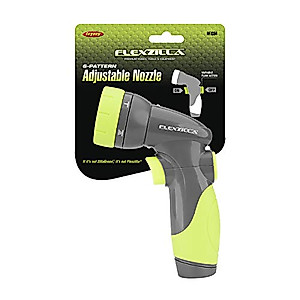 Flexzilla 6-Pattern Adjustable Garden Hose Nozzle - NFZG64