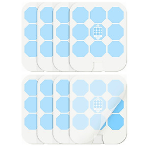 8 Pack Replacement Sticky Card for Safer Home SH502, Compatible with Dynatrap DT3005W Dot and for Safer Home SH502 Plug-in Indoor Replacement Glue Boards Refills