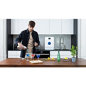 Daan Tech Bob the Mini Dishwasher - Portable Countertop Dishwasher Machine with 1 Gallon Water Tank - Quiet Low Noise, Large Capacity Dish Basket - Easy to Use, 7 Wash Settings