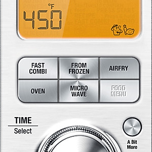 Breville BMO870BSS1BUC1 Combi Wave 3 in 1, Brushed Stainless Steel (Renewed)