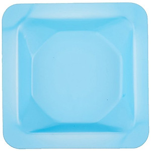 Heathrow Scientific HS120222 Weigh Boat, Anti-Static, Square, Small, Blue (Pack of 500)