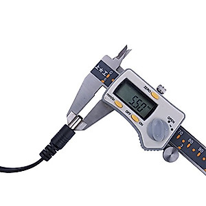 iGreely DC 5V to DC 12V USB Voltage Step Up Converter Cable Power Supply USB Cable with DC Jack 5.5 x 2.5mm or 5.5 x 2.1mm, USB 5V to DC 12V Cable 3ft