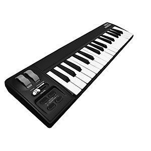 MIDIPLUS AKM320 USB MIDI Keyboard Controller, Black, 32-key