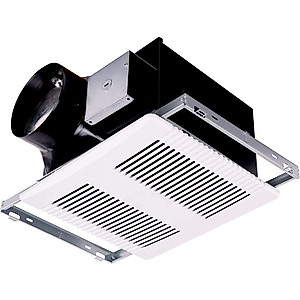 Fantech 98598 PRO 150 Exhaust Fan Bath Fan, Surface Mount, 1 Grille, 150 cfm, 6" Duct