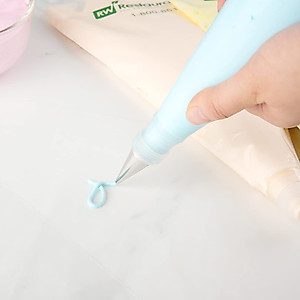 Restaurantware Pastry Tek Piping Tip 1 Round Round Tip For Icing - #3 Corrosion-Resistant Stainless Steel Icing Tip Dishwasher-Safe Decorate Cupcakes Cakes or Cookies