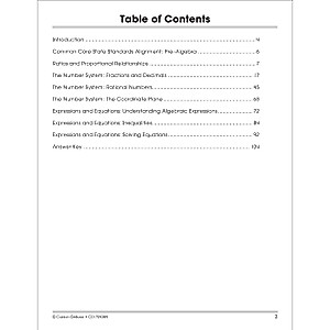 Carson Dellosa | Pre-Algebra Workbook | 6th–8th Grade, 128pgs (The 100+ Series™)