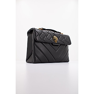 Kurt Geiger London Leather Kensington Crossbody Black One Size