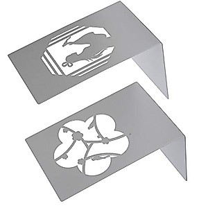 Anti‑Slip Bookend, Durable Anti‑Slip Desktop Bookshelf, Stable Practical for Home Office(#1)