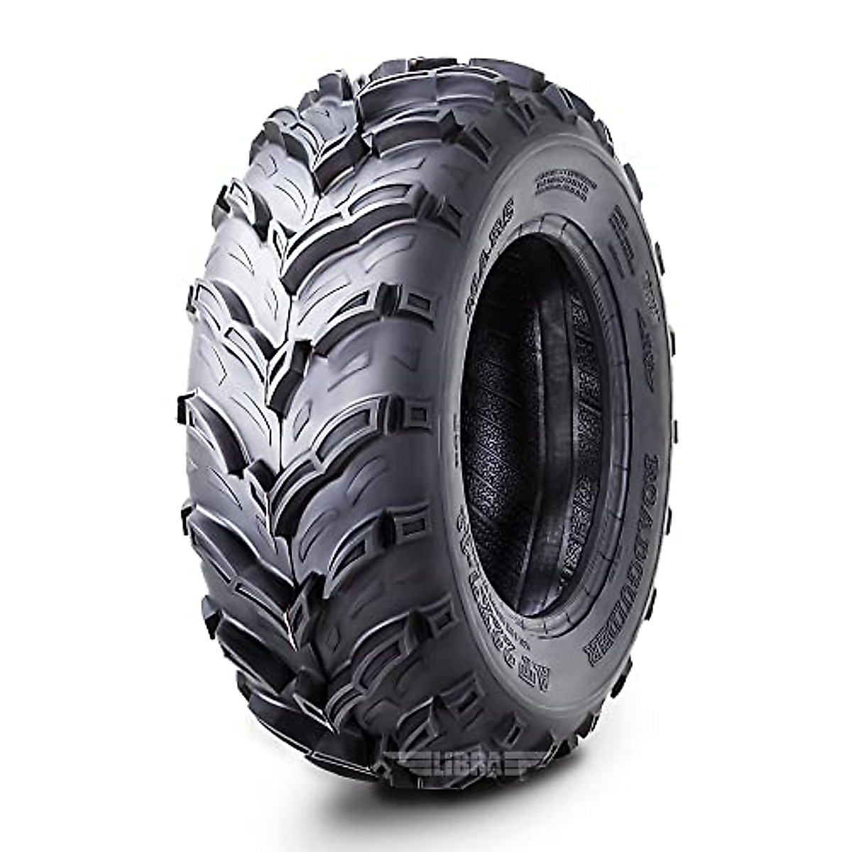 Set 2 Road Guider ATV Mud Tires 22x7-11 22X7X11 6PR 20mm deep tread for Honda Recon 250 Suzuki Ozark 250