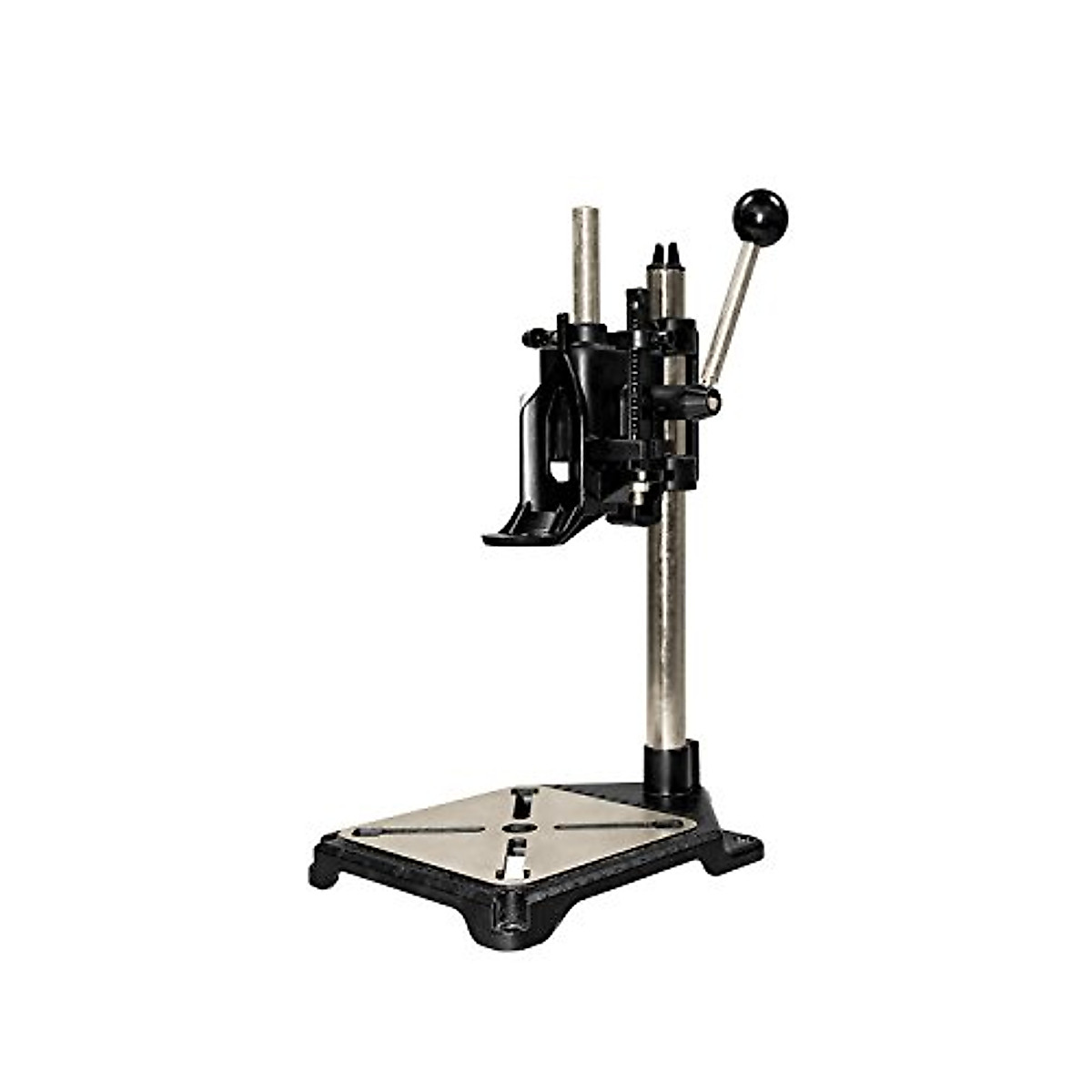 Milescraft 1097 ToolStand - Variable Speed Drill Press Stand (compatible with Dremel). Rotary Tool Not Included