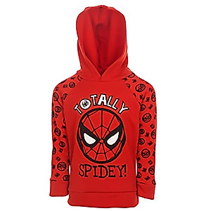 Marvel Avengers Spider-Man Little Boys Pullover Hoodie & Jogger Pants Red 7-8