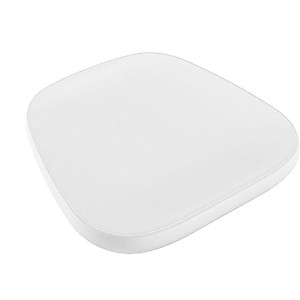 Flash Furniture Soft Snow White Fabric Chiavari Chair Cushion