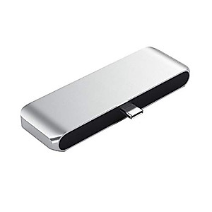 USB C Hub Multiport Adapter 4 in 1 Portable Dongle with 4K HDMI 1xUSB Ports AUX Audio and PD Charger