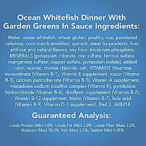 Purina Friskies Indoor Wet Cat Food, Indoor Flaked Ocean Whitefish Dinner in Sauce - (Pack of 24) 5.5 oz. Cans