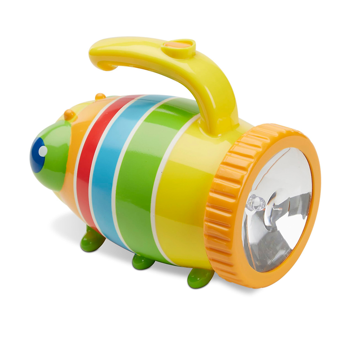 Melissa & Doug Sunny Patch Giddy Buggy Flashlight With Easy-Grip Handle - Toddler Flashlight, Flashlight For Kids Ages 3+