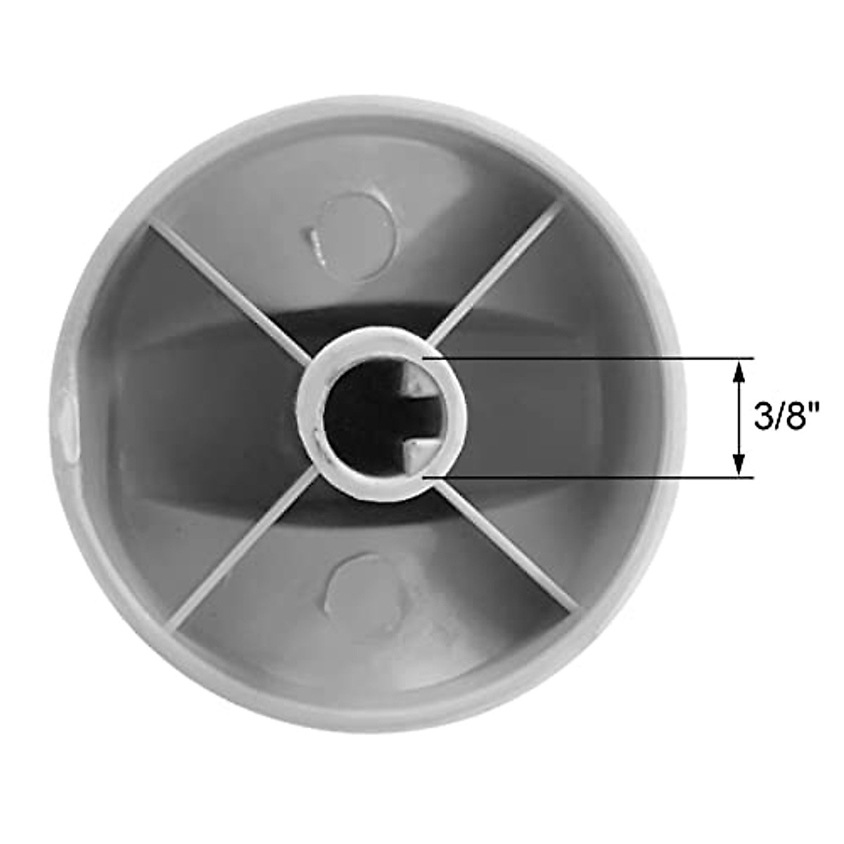 Weber #99242 3 Pack of Control Knobs for 3 Burner Spirit Grills Made in 2007