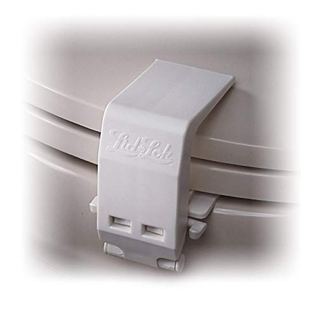 Mommy's Helper Lid-Lok Toilet Seat Safety Latch, White, 1-Pack