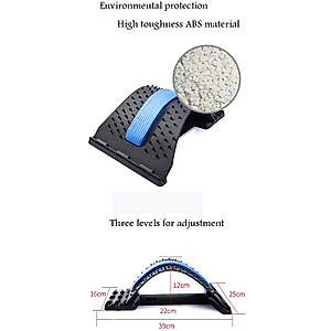 Back Stretcher for Lower Back Pain Relief - Lower Back Stretcher - Upper Back Stretcher - Back Arch Stretcher to Relieve Tension