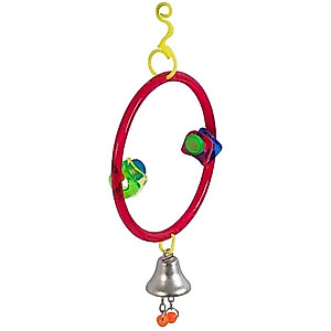 JW Pet Activitoys Ring Clear Bird Toy [Set of 3]
