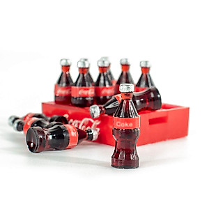 RC Car 1/10 Mini Bottle and Tray Model Toys Decorative Accessories for CC01 RC4WD Axial SXC10 Tamiya D90 D110 TRX-4 Trx4 Rock Crawler Car TF2 (Silver)