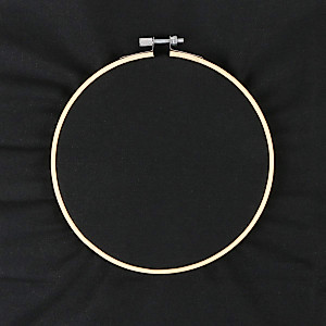 4 Pcs Linen Cotton Needlework Fabric, Kissbuty White Black Linen Fabric Cloth for Garment Craft Flower Pot Decoration Embroidery Cross Stitch Cloth, 19.6 by 19.6 Inch