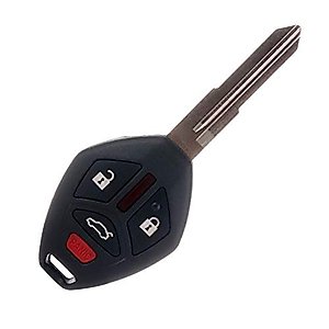 OCPTY 1X Flip Key Entry Remote Control Entry Remote Key Fob Transponder Ignition Key for 07 08 09 10 11 12 for Mitsubishi Eclipse Galant OUCG8D620MA OUCG8D-620M-A 850G-G8D620MA