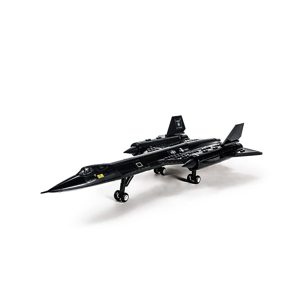 dOvOb Military SR-71 Reconnaissance Blackbird Air Force Building Block Set (183 Pieces), Aircraft Jet Building and Military Toys Gifts for Kid and Adult
