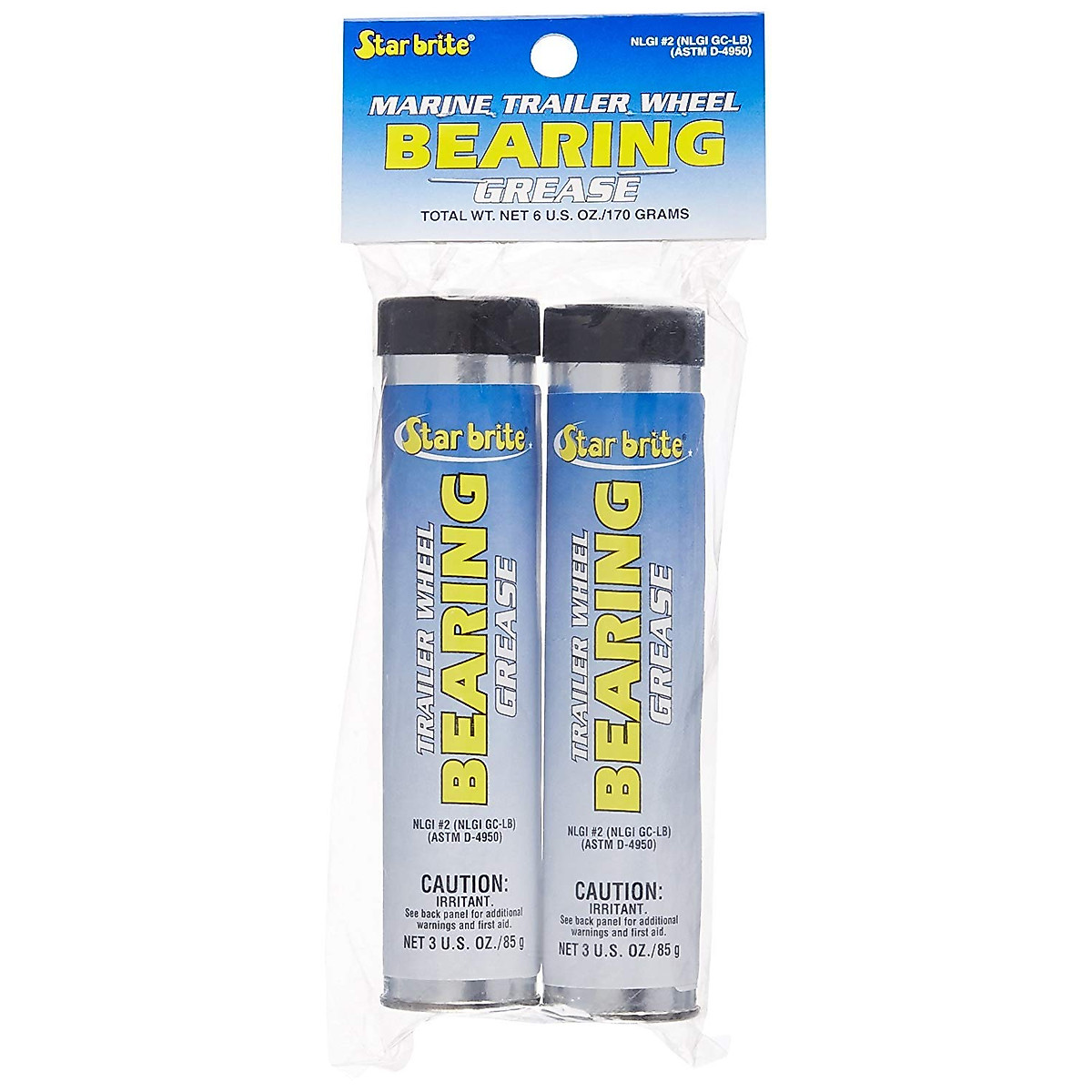 STAR BRITE Wheel Bearing Grease -3 OZ Cartridges 2 Pack (026003)