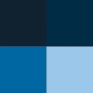 Vallejo - Blue Color Set | Contains 4 bottles x 18 ml (0.60 fl.oz.)