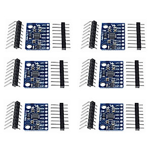Treedix 6pcs MPU-6050 Module 3-axis Gyroscope 3-axis Acceleration Sensor Compatible with Arduino Raspberry Pi