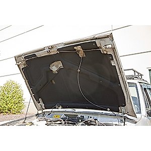 Omix-Ada 12035.56 Underhood Insulation Liner for Jeep Cherokee , Black